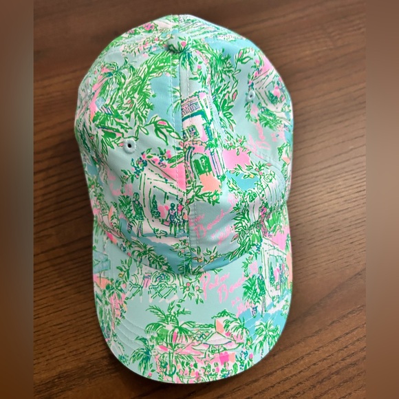Lilly Pulitzer | Accessories | Lilly Pulitzer Baseball Run Around Hat ...